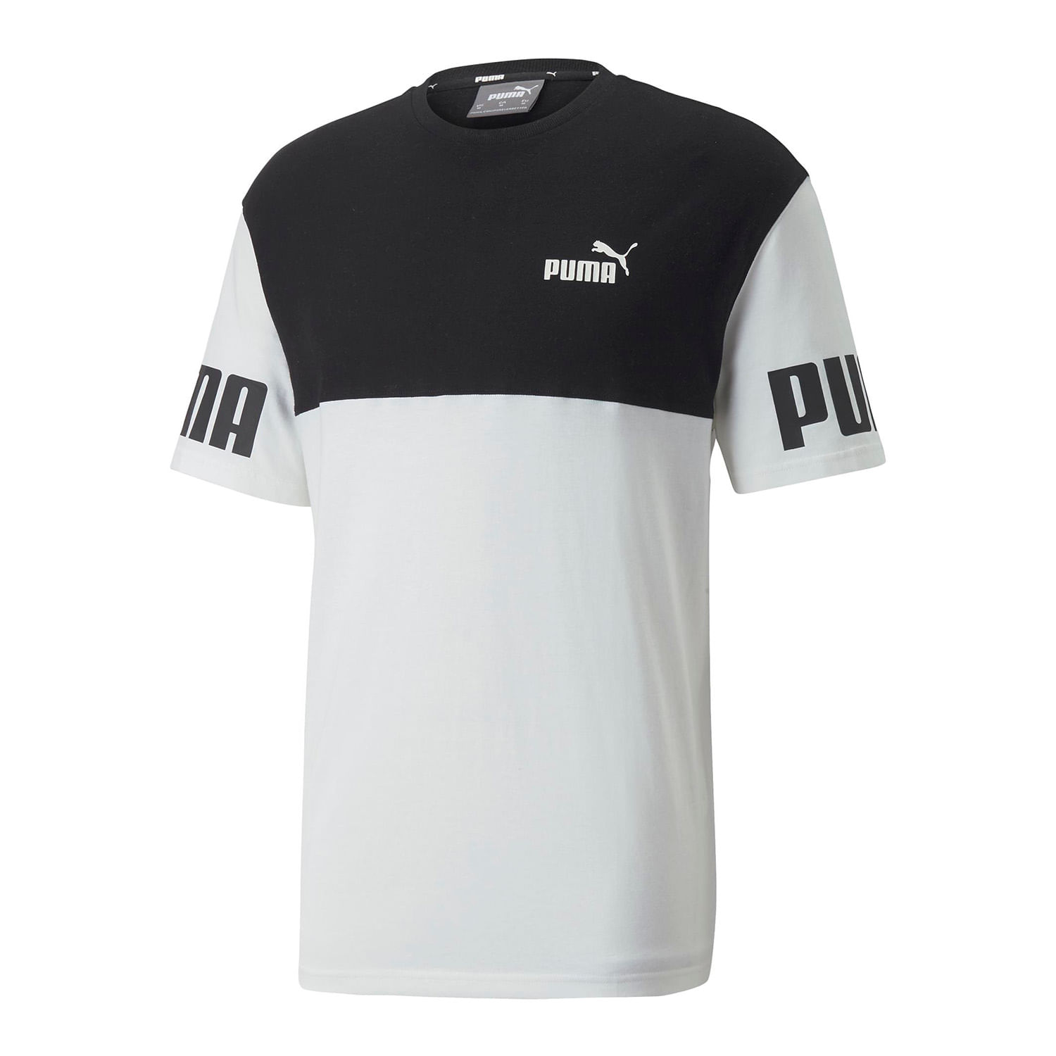 Polo Urbanas Hombre Puma Power Colorblock Tee | Triathlon Sport ...
