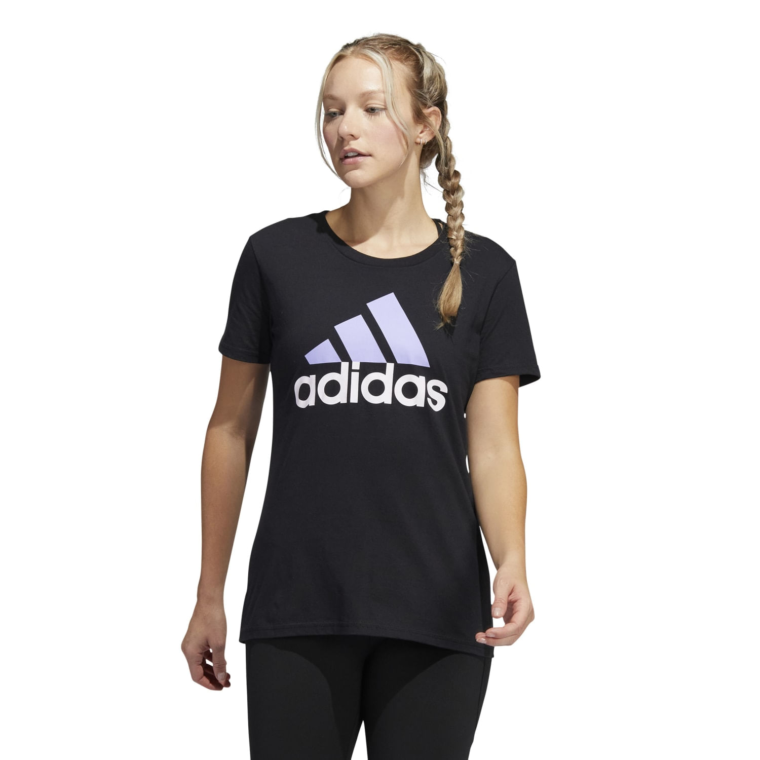 Polo Urbanas Mujer adidas Basic Bos Tee | Triathlon Sport - Triathlon Perú