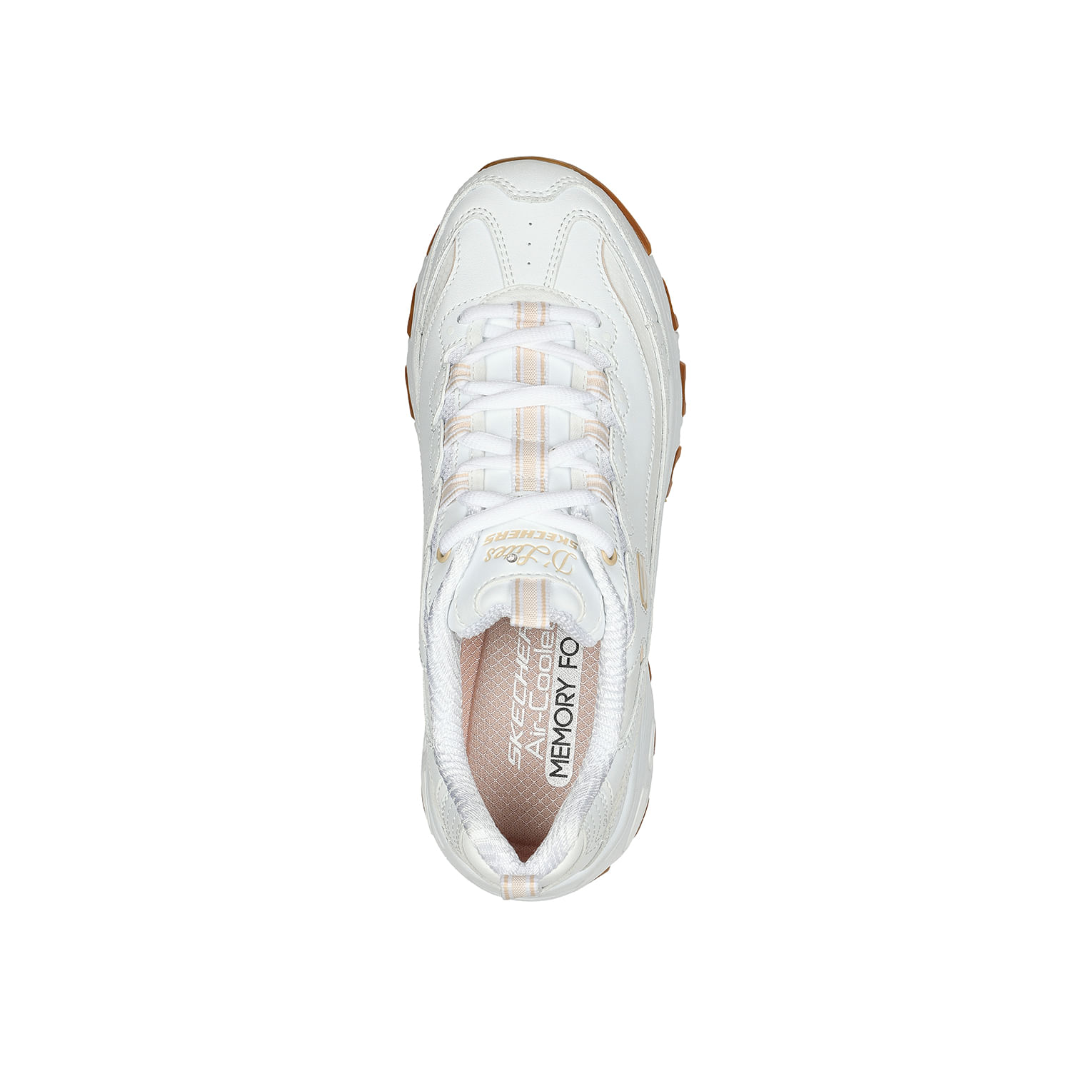 Zapatillas Urbanas Mujer Skechers D'lites | 149807-WHT - Triathlon Perú