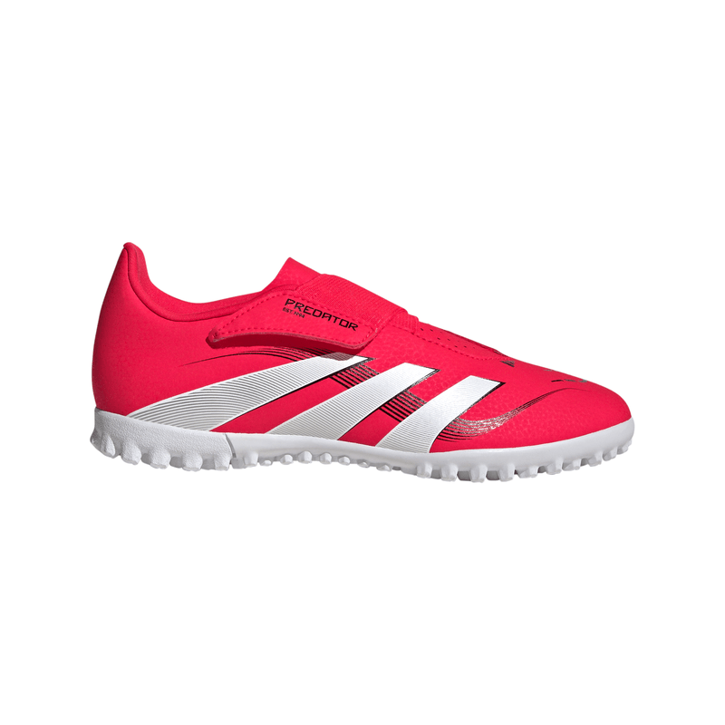 Zapatillas ID3814 Predator Club Vel Tf J Rojo | adidas Unisex