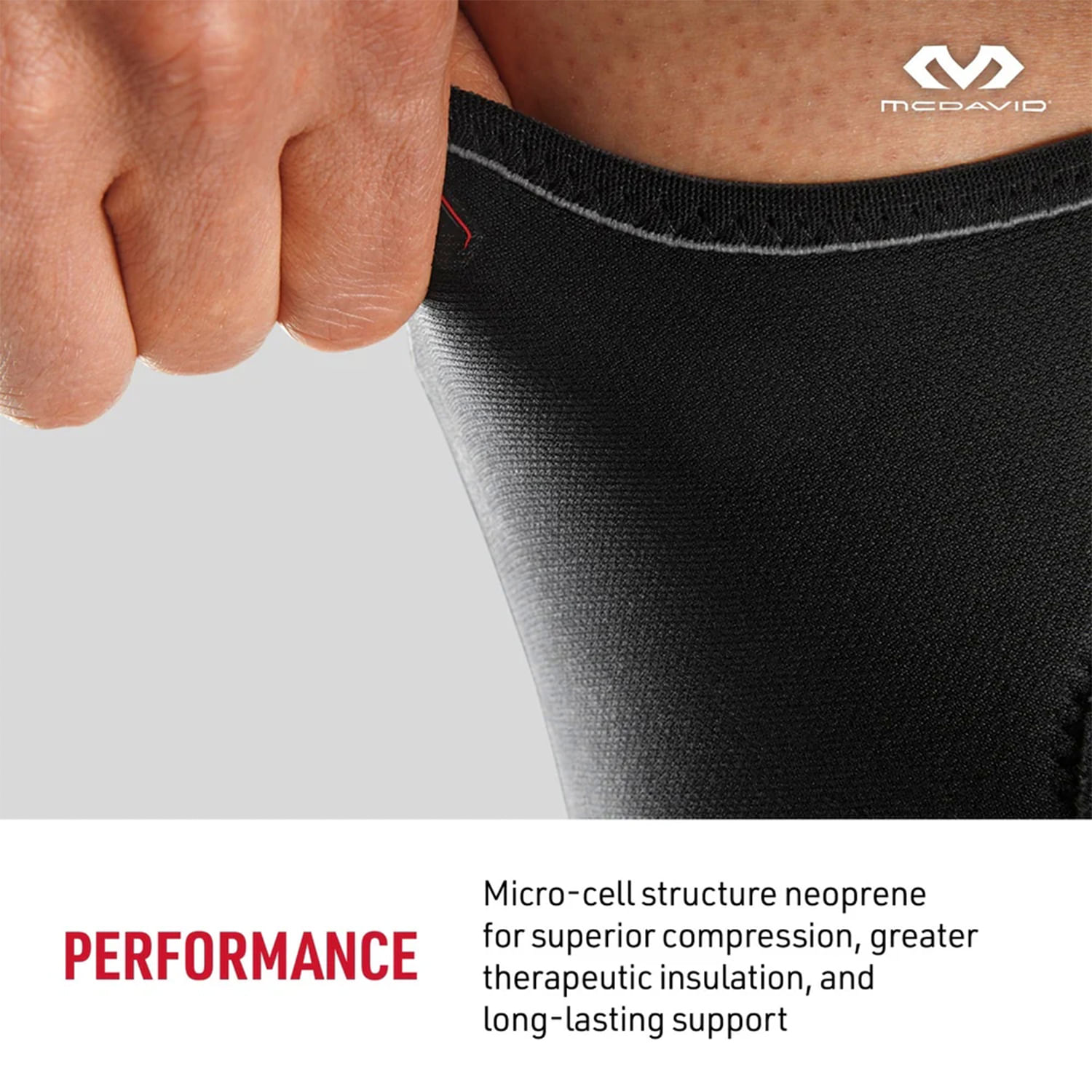 Rodrillera Training Knee Sleeve Negro | McDavid Unisex